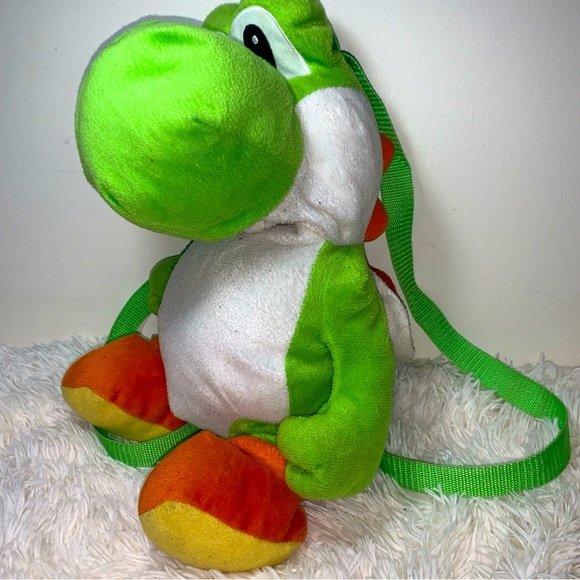 Nintendo | Toys | Mario Bros Yoshi Stuffed Animal Backpack 6 Plush ...